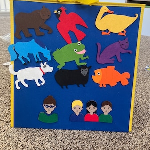 From Head to Toe Felt Story/flannel Board/circle Time/teaching - Etsy