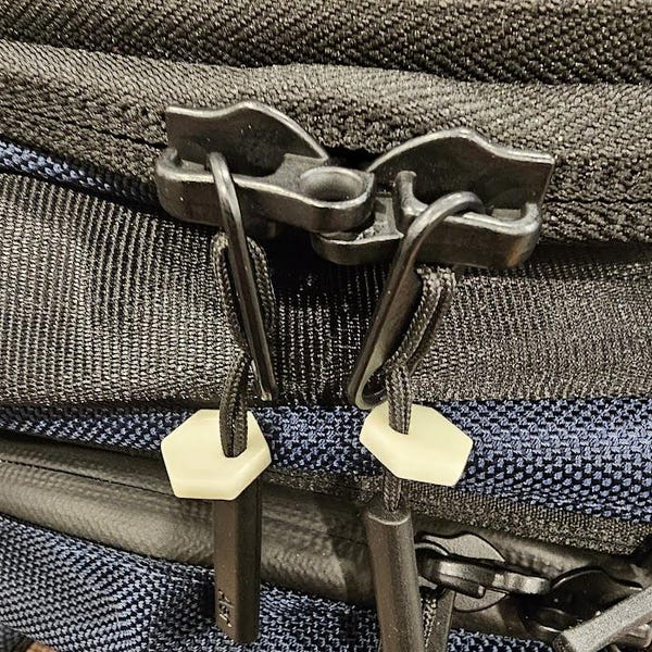 Glowdaddy Hyperglow GLOW CARDS Glow in the Dark Credit Card, Camping ...