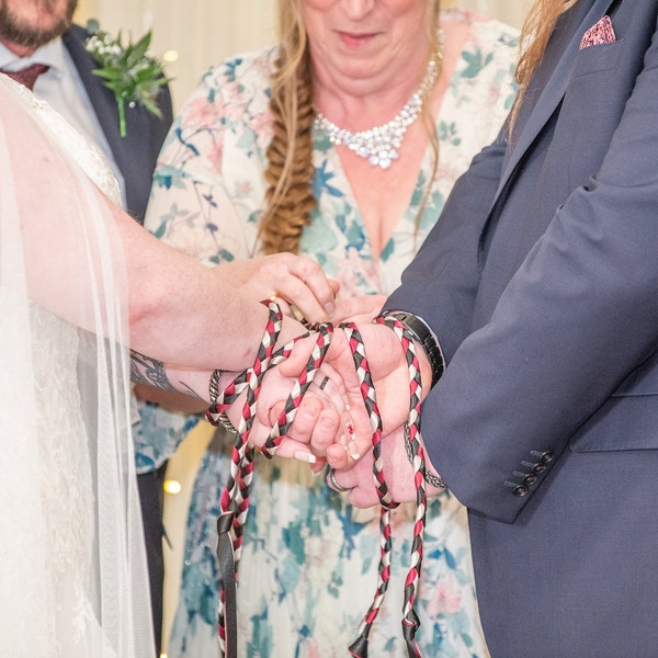 CUSTOM Set of 2 Wedding Cords - Choose Your Colours and Charms ...