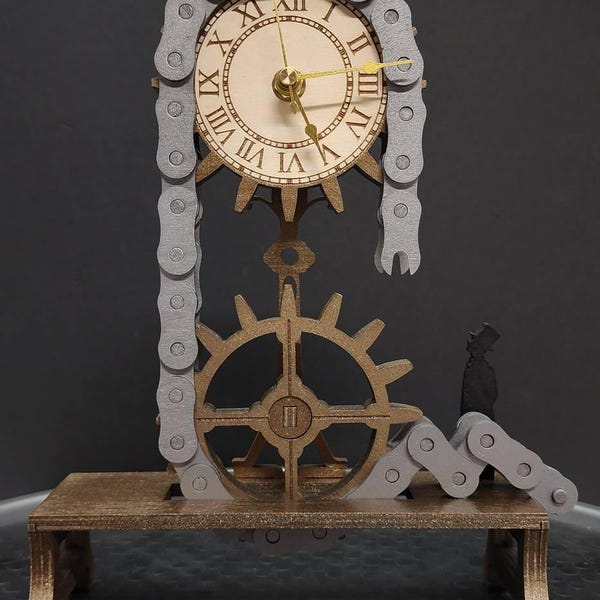 Tilting Tabletop Grandfather Clock (digital Files) - Etsy