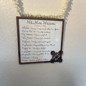 The Lord's Prayer in English and Hawaiian Made in Hawaii - Etsy