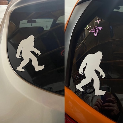 Sasquatch Vinyl Decal, Big Foot Vinyl Car, Laptop, Yeti Sticker - Etsy
