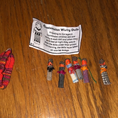 Sm Individual Guatemalan Worry Dolls for Crafts - Etsy