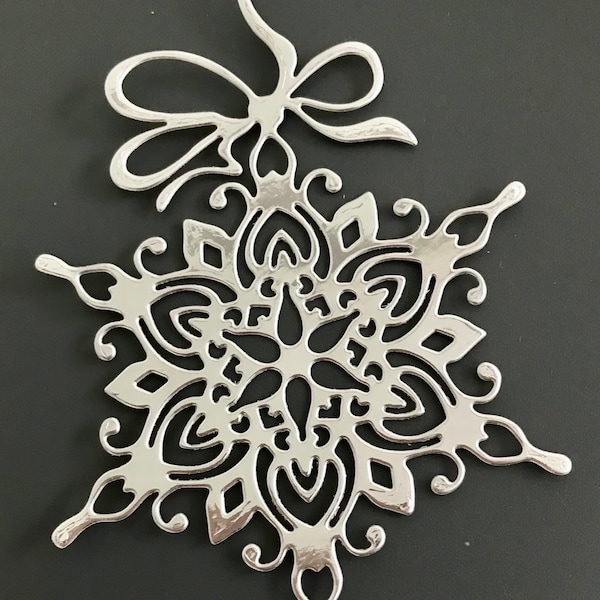 Christmas Snowflake Metal Die Cuts, Cutting Dies for Card Making ...