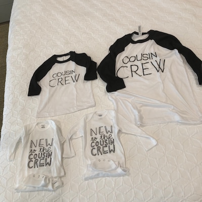 New to the Cousin Crew Onesie® Cousin Crew Baby Gift Cousin Crew Baby Shower Gift Cousin ...