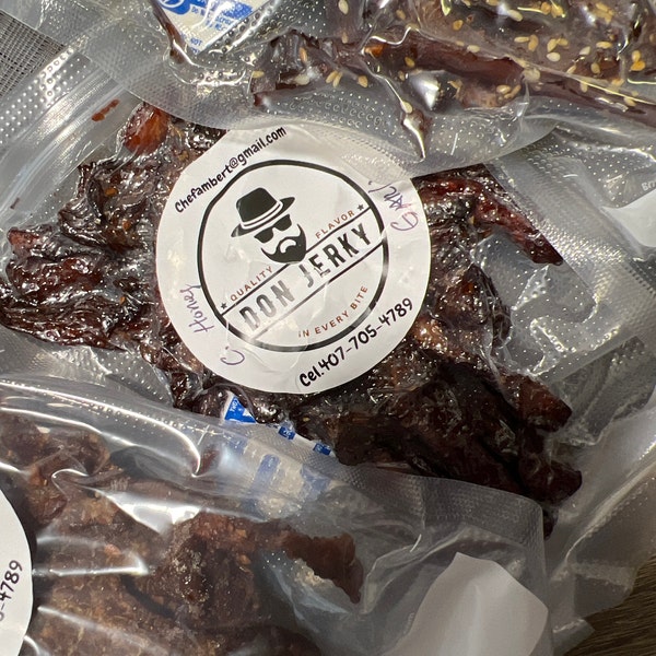 Beef Jerky 4oz. - Etsy