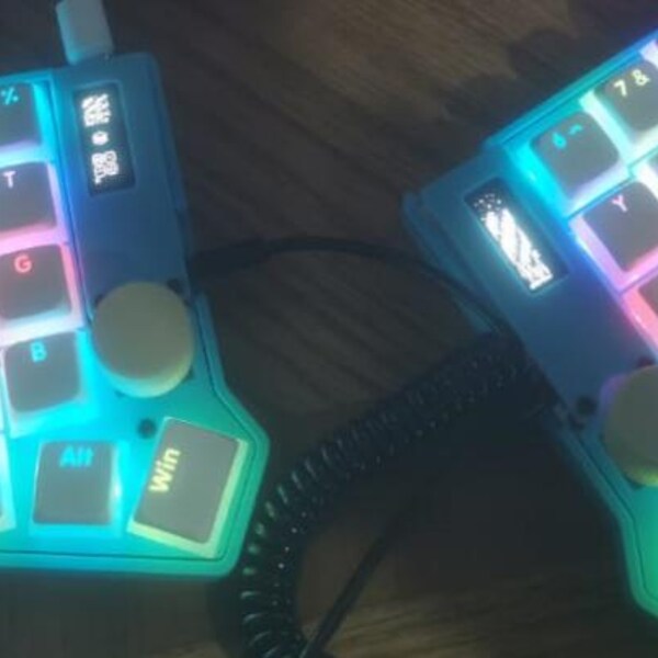 Lotus58 Split Mechanical Keyboard - Etsy