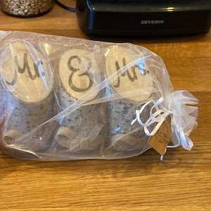 Rustic Wedding Table Numbers Engraved Wooden Log Table Numbers Boho ...