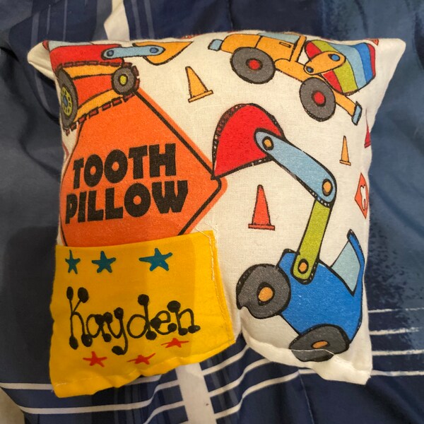 Personalized Tooth Fairy Pillow / Mermaid / Tooth Pillow / Lost Tooth ...
