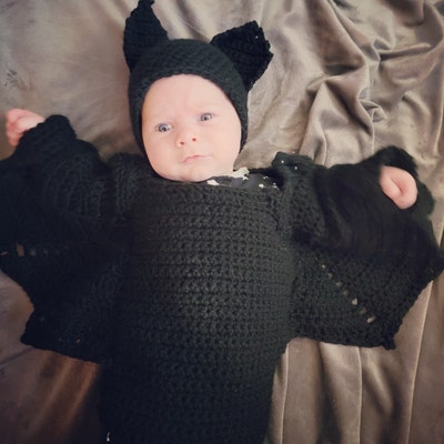 Baby Bat Costume Crochet Pattern, Downloadable Crochet Pattern PDF ...