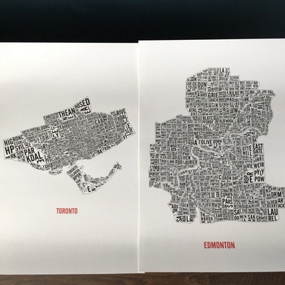 Laval Neighbourhoods City Map Poster Laval Art Laval Québec Poster - Etsy