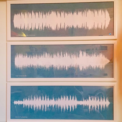 Custom Song Art Soundwave Art Print, Canvas, or Framed Print Request a ...