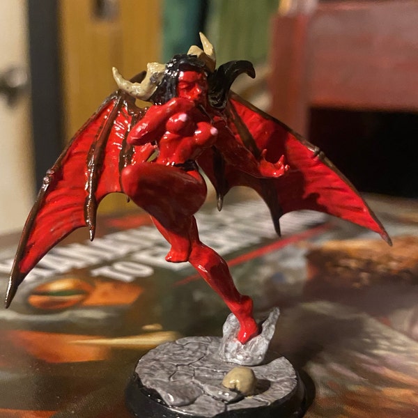 Female Demon Pinup Miniature | Artisan Guild RPG Mini, Dnd Figurine - Etsy