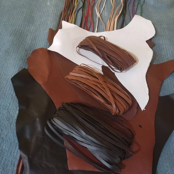 Roo Cord 100% Genuine ROUND 1mm Kangaroo Leather EXTREME STRONG Roo ...