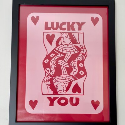 Custom Guest Check Art Print Preppy Wall Art Dripping Paint - Etsy