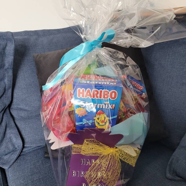 Haribo Sweet Gift Bouquet, Haribo Hamper, Sweet and Chocolate Bouquet ...