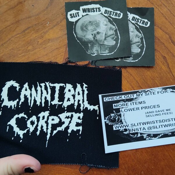 Cannibal Corpse Old Logo Cloth Patch - Etsy