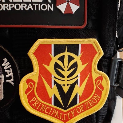 Gundam Inspired, Principality of Zeon, Military Morale Patch - Etsy