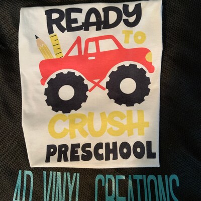 Ready to Crush Preschool Svg, Back to School Svg, Preschool Svg ...