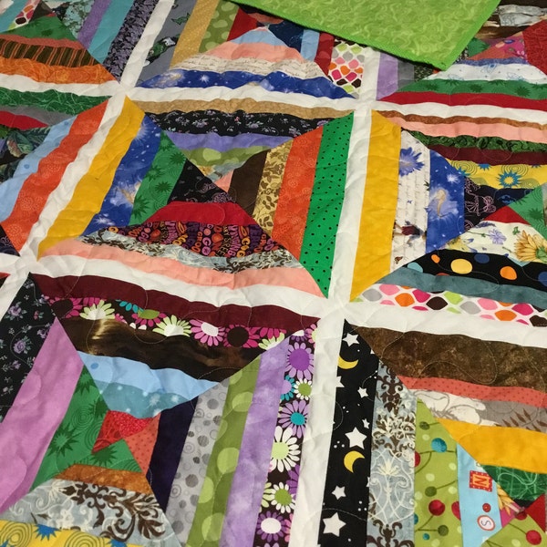 Quilt Pattern Colossal Round Rug Jelly Roll Rug Jelly Roll Patterns ...