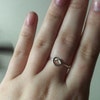 2 Friendship Knot Rings Set of Two Best Friends Rings Bridesmaid Ring ...