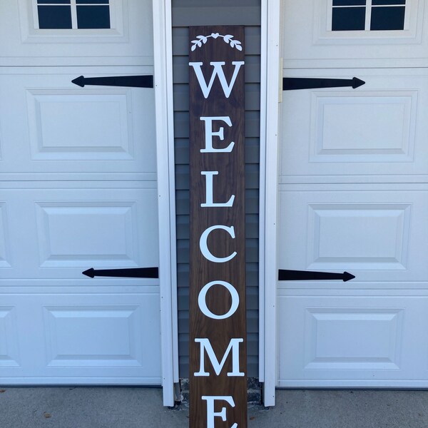 Welcome Signs Decal Free Shipping - Etsy