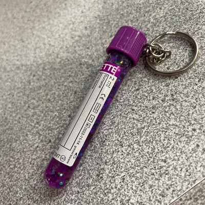 Phlebotomy Keychain Blue Trace Element - Etsy