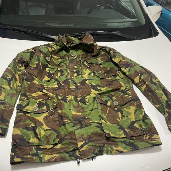 British Army CS95 DPM Ripstop Smock - Etsy