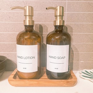 16 Oz White Labelled Shampoo Bottles Refillable Bottles Bathroom ...