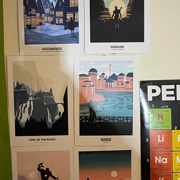 All Poster - Tiny Format, Big Collection! - Etsy