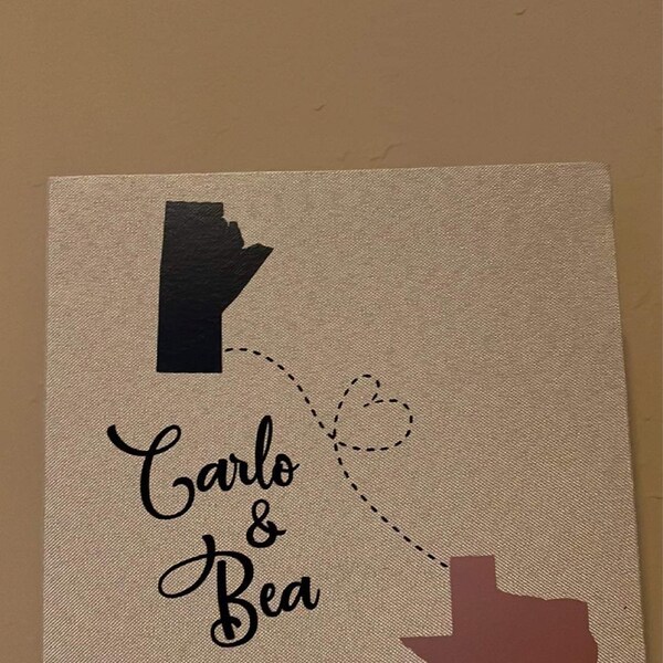 Personalized Photo Album Long Distance States Self Adhesive Scrapbook ...
