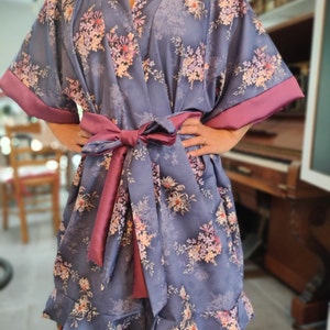 Robe Digital PDF Sewing Pattern 2 Styles: Plain and Flounce // Size XS ...