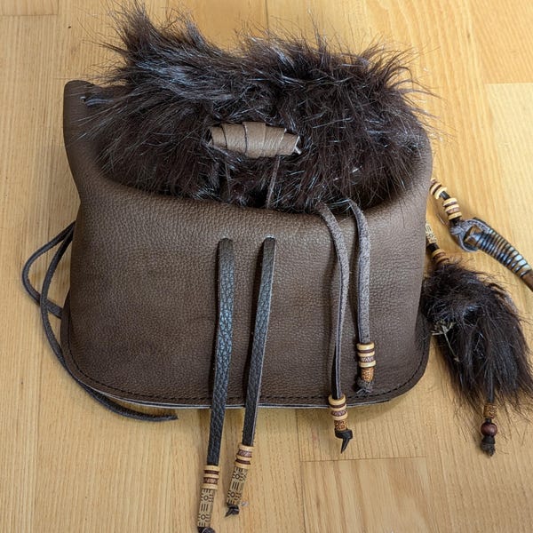 Unisex Armlet, Braided Brown Leather Arm Band, Leather Armlet Khaleesi ...