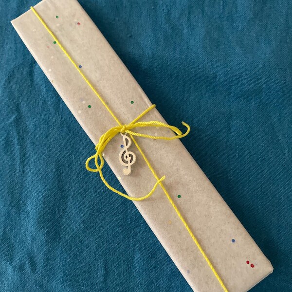 Hand Wrapped Music Sheet Pencils - Etsy