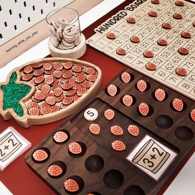Wooden Alphabet Sensory Tray Set Montessori Alphabet Trays. - Etsy