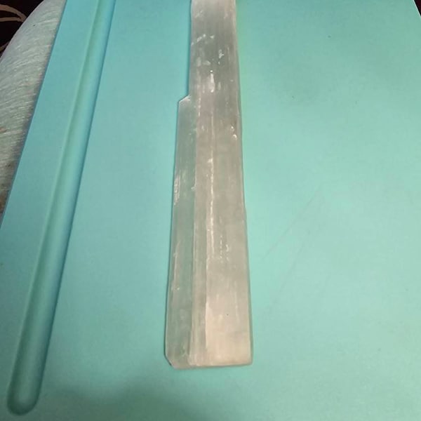 9 In. SELENITE Wand LARGE | Magic Fairy Wands | Crystal Healing ...
