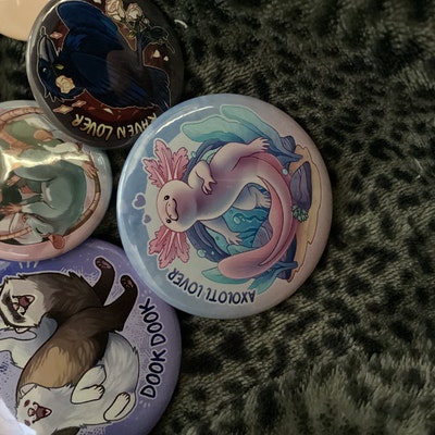 Squirrel, Donkey, Platypus & Dog BADGE / MAGNET Fantasy Transformation ...