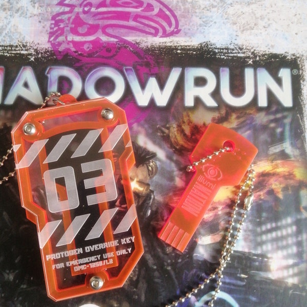 Cyberpunk Emergency Access Key Necklace Pendent - Etsy