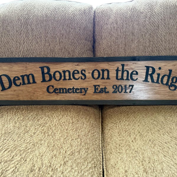 Extra Large Round Farm Sign Ranch Business Sign Raised Text Commercial ...