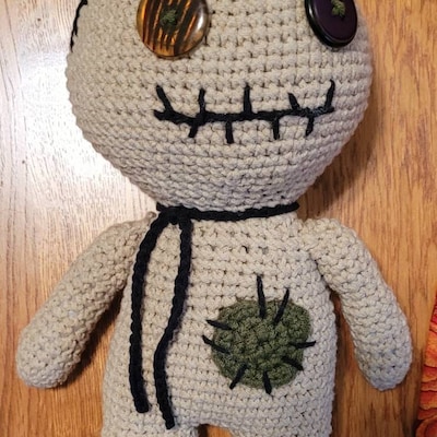 Voodoo Doll Crochet Pattern Amigurumi Toy - Etsy
