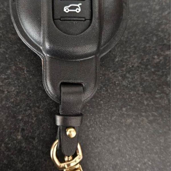 Personalized Leather Key Cover for Mini Cooper Countryman, Clubman, 3 ...