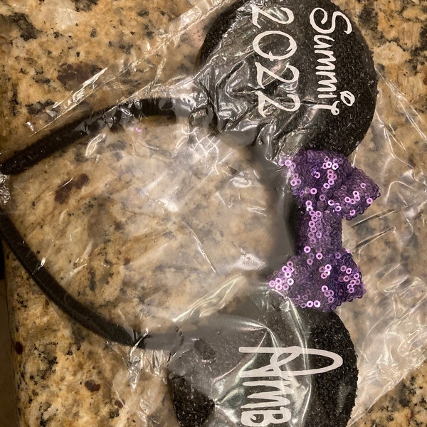 Disney Cheer Summit - 2026 Mickey & Minnie Personalized Disney Ears - Etsy