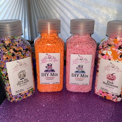 Unicorn Mix, Colorful Sprinkles, Large Sprinkles, Fake Sprinkles, Resin ...