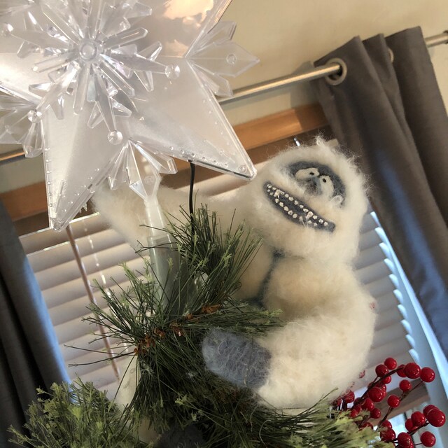 Abominable Snowman Rudolph Tree