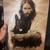 Digital Files - Jesus and Dogs - Personalized Canvas Your Dog Safe in ...