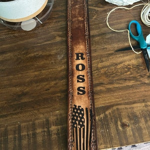 LINEMAN Gift, Lineman Belt, IBEW Gift, Handcrafted Leather Belt, Made ...