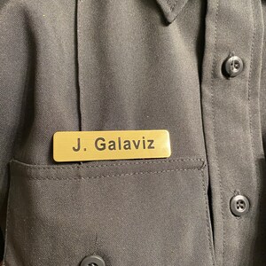 Metal Name Tags , Police , Fire and Military - Etsy