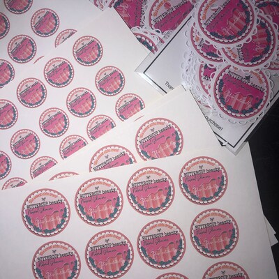 Add Your Logo Design Stickers, Designer Sticker, Personalized Label ...