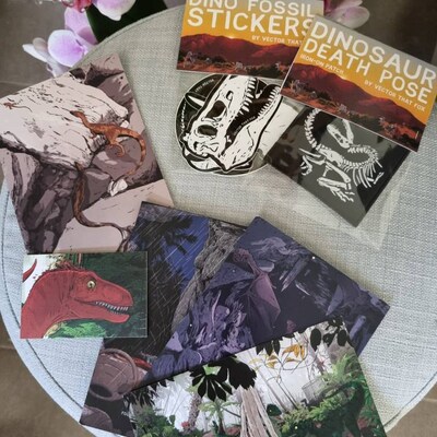 Forever Collecting Dead Things Illustration High-quality 21cm Square ...