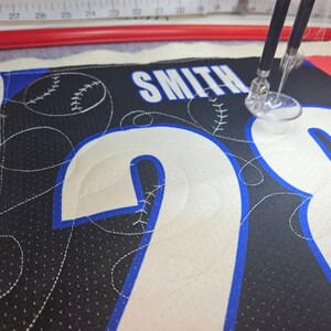 Loopy Softball/baseball Longarm Quilting Digital Pantograph Used in E2E ...